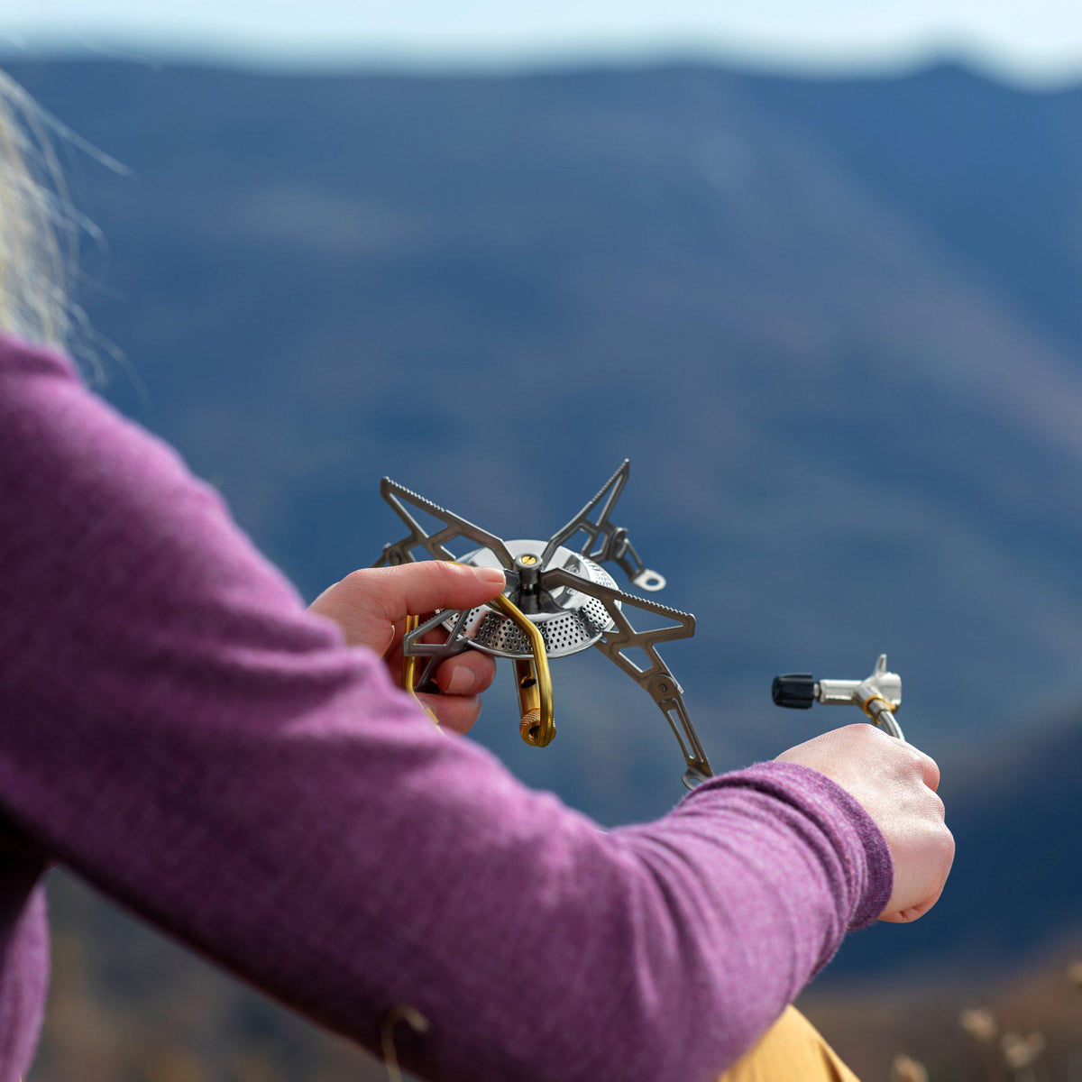 Gravity Backpacking Stove